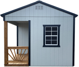 Side Porch (Utility) Cabins for Sale | Backyard Outfitters